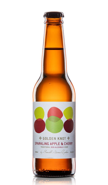 Sparkling Apple and Cherry Non Alcoholic Cider - Small Acres Cyder